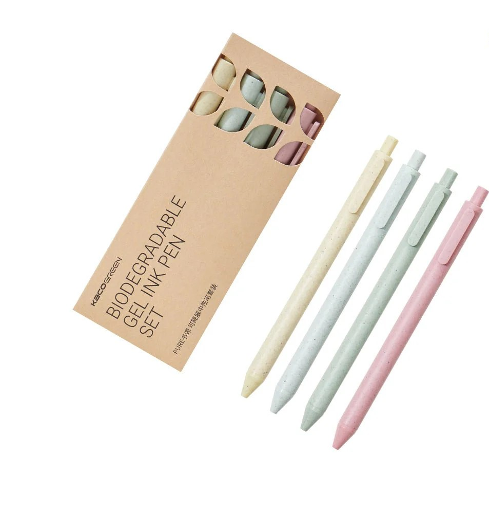 Pastel Color biodegradable pen - Gyftly
